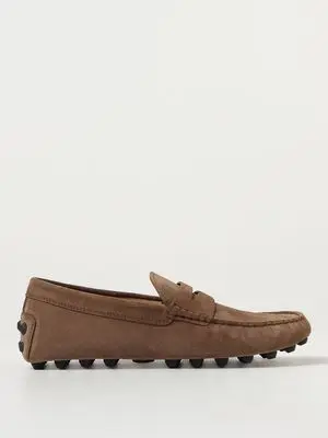 TOD'S Tod's Suede Loafers Tobacco