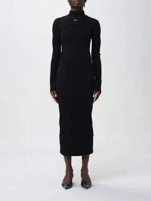 Off-white Off The Shoulder Day Dresses