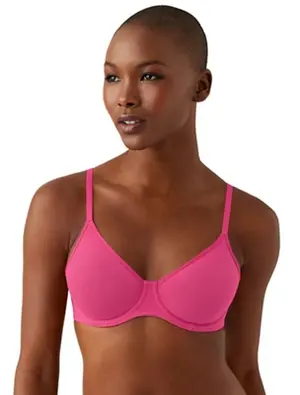 Wacoal Cotton To A Tee Underwire Bra Night Raspberry Sorbet