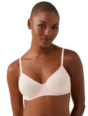 Wacoal Cotton To A Tee Underwire Bra Night Rose Smoke