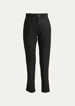 SETCHU Origami Skinny Wool Pants - Black