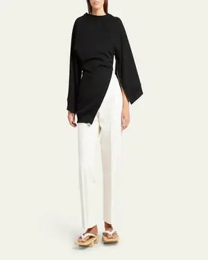 SETCHU Zipper Cotton Sweatshirt
