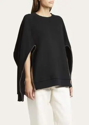 SETCHU Zipper Cotton Sweatshirt