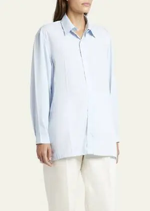 SETCHU Origami Button-down Shirt