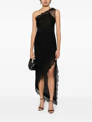 TOM FORD Lace-detail One-shoulder Dress