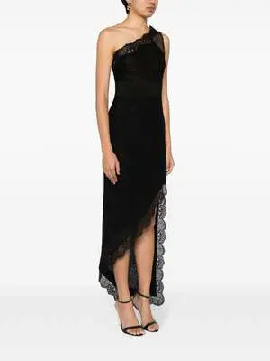 TOM FORD Lace-detail One-shoulder Dress
