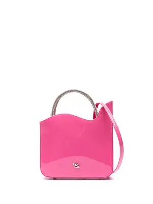 LE SILLA Ivy Patent-leather Tote Bag - Pink