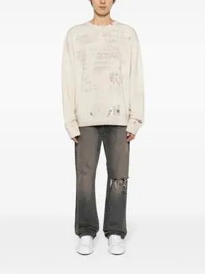 Mihara Yasuhiro Sketch-print Jumper