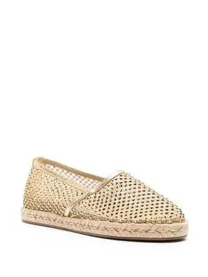 LE SILLA Gilda Rhinestone Espadrilles