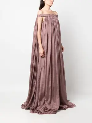 Rick Owens Medusa Silk Maxi Dress
