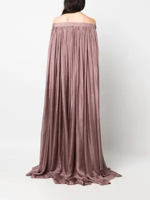 Rick Owens Medusa Silk Maxi Dress