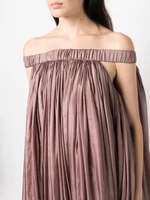 Rick Owens Medusa Silk Maxi Dress