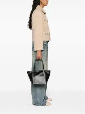 By Far Bar Leather Tote Bag