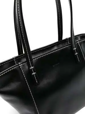 By Far Bar Leather Tote Bag