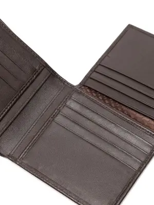 BOSS Logo-plaque Leather Wallet
