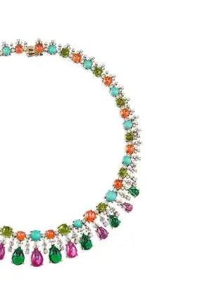 ANABELA CHAN 18k Yellow Gold Multi-stone Necklace