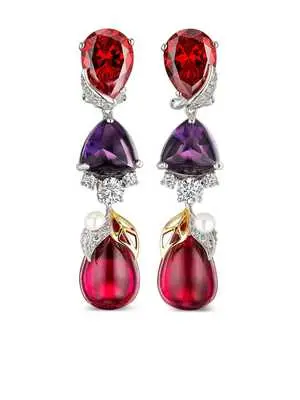 Anabela Chan Ruby Earrings