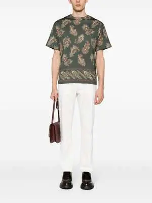 Etro Paisley-jacquard Straight-leg Jeans