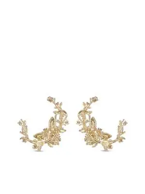 ANABELA CHAN 18kt Yellow Orchard Garland Gemstones Earrings