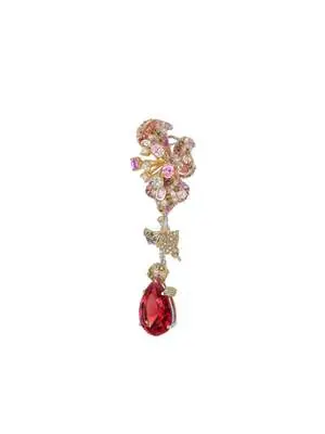 ANABELA CHAN 18kt Yellow And White Gold Multi-stone Drop Earrings
