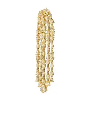 ANABELA CHAN 18kt Yellow Vermeil Cascade Diamond Earrings