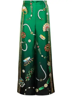 Casablanca Wide Leg Bottoms For Women