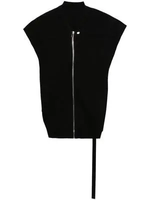 Rick Owens Jumbo Flight Gilet - Black