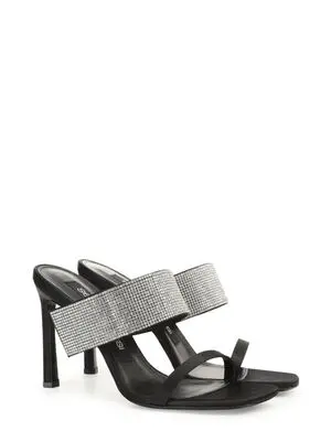 SERGIO ROSSI Paris 95mm Silk Mules