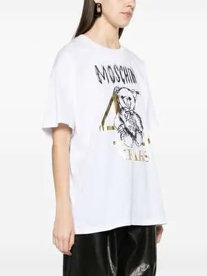 Moschino Teddy Bear-print Cotton T-shirt