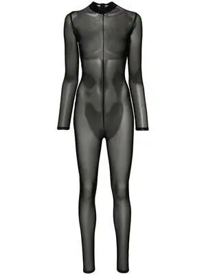 Alchemy Fashions X Lia Aram Mesh Jumpsuit - Black