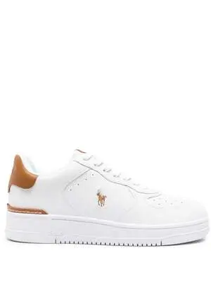 Polo Ralph Lauren Pony Leather Sneakers - White