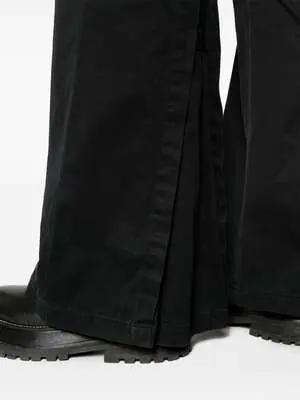 R13 High-waisted Wide-leg Trousers