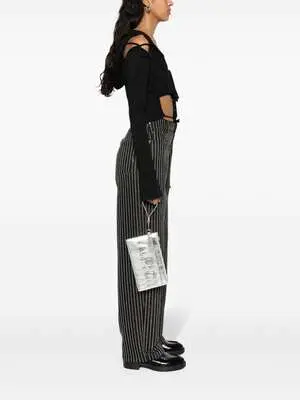 A.p.c. Leather Zip-up Clutch