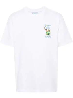 Casablanca Le Jeu-print Cotton T-shirt