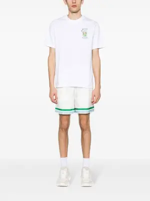 Casablanca Le Jeu-print Cotton T-shirt