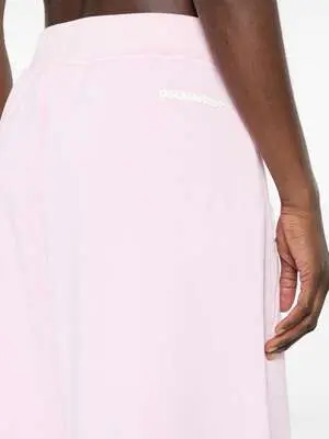 Dsquared2 Rubberised-logo Cotton Shorts