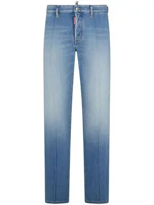 Dsquared2 Mid-rise Flared Jeans - Blue