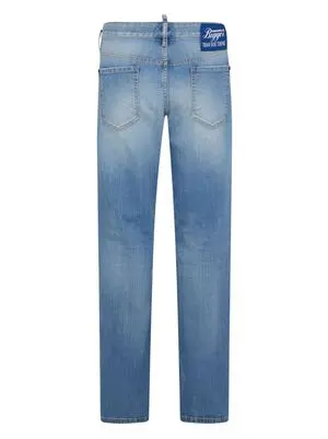 Dsquared2 Mid-rise Flared Jeans - Blue
