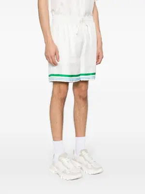 Casablanca Le Jeu Silk Shorts