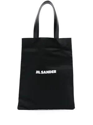 JIL SANDER Logo-print Tote Bag