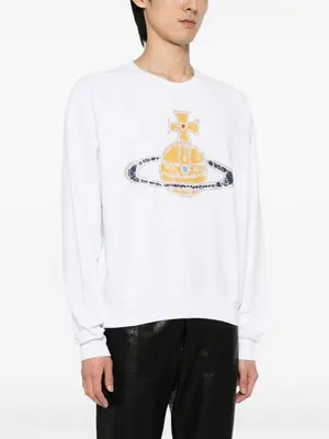 VIVIENNE WESTWOOD Orb-print Cotton Sweatshirt