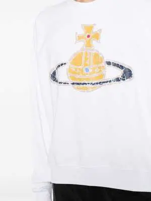 VIVIENNE WESTWOOD Orb-print Cotton Sweatshirt