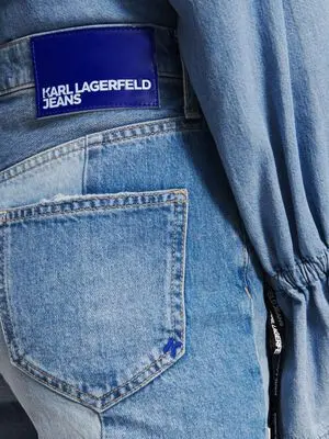 Karl Lagerfeld High-rise Denim Shorts