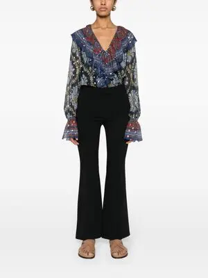 Etro Flared Tailored Trousers