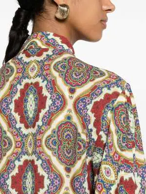 Etro Graphic-print Cady Blouse