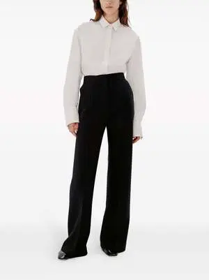 Another Tomorrow Organic Cotton Shirt - White