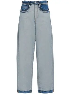 Marni Panelled Wide-leg Jeans