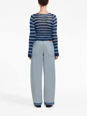 Marni Panelled Wide-leg Jeans