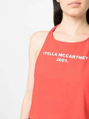 Stella McCartney Logo-print Tank Top - Red