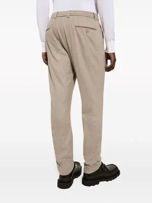 Dolce & Gabbana Pressed-crease Trousers - Neutrals